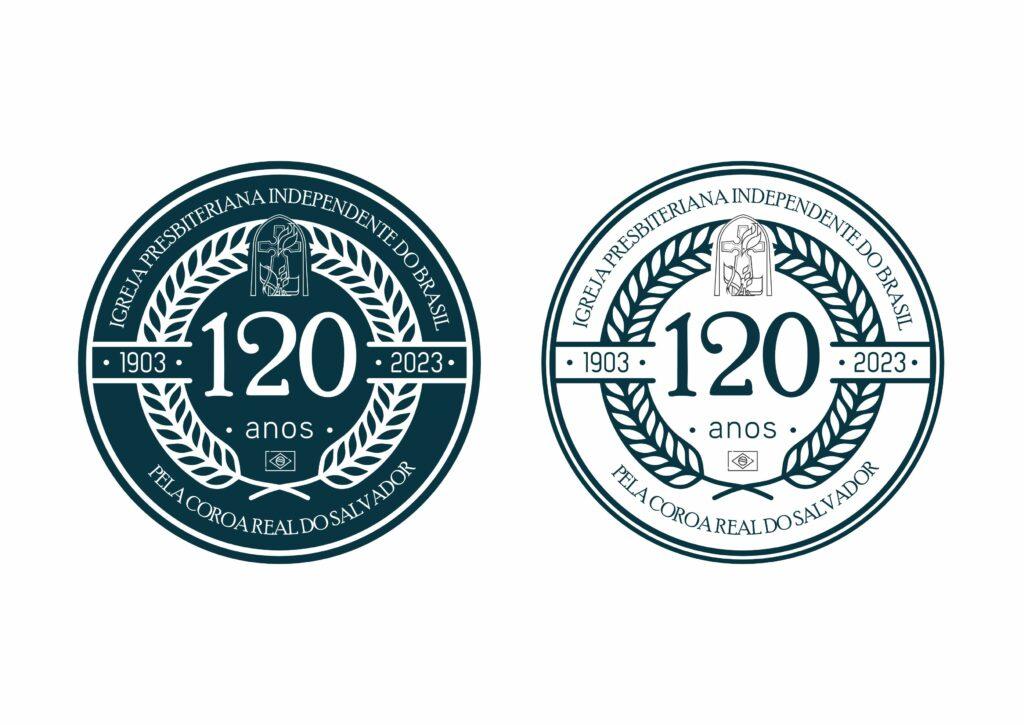 Logo de comemoração de 120 anos da IPIB – ipib.org